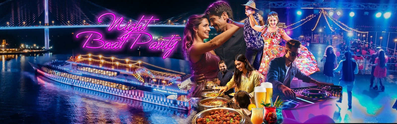 Luxurious Night Dinner Cruise in Goa | Unwind and Savor Exquisite ...